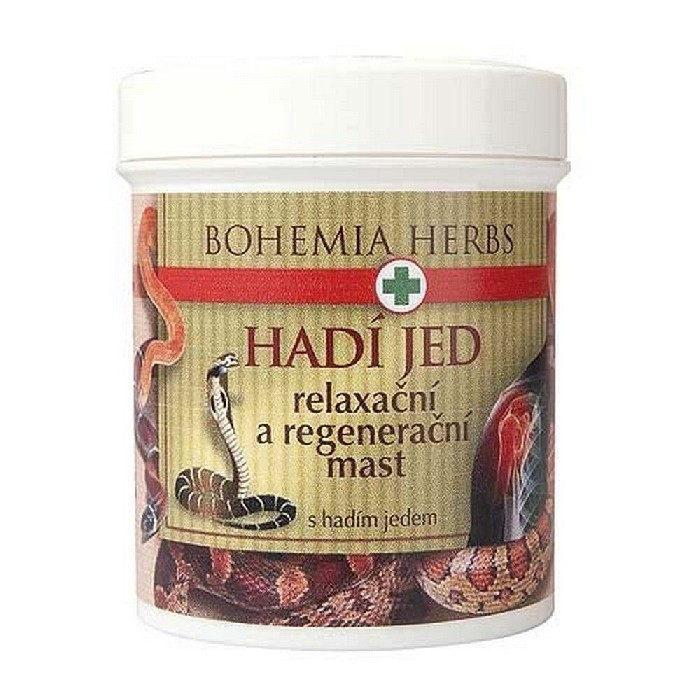 Bohemia Herbs Mast Hadí jed regenerační 0.125ml ZBO :: Azeret Herbs ...